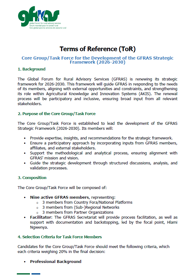 GFRAS - Homepage - English